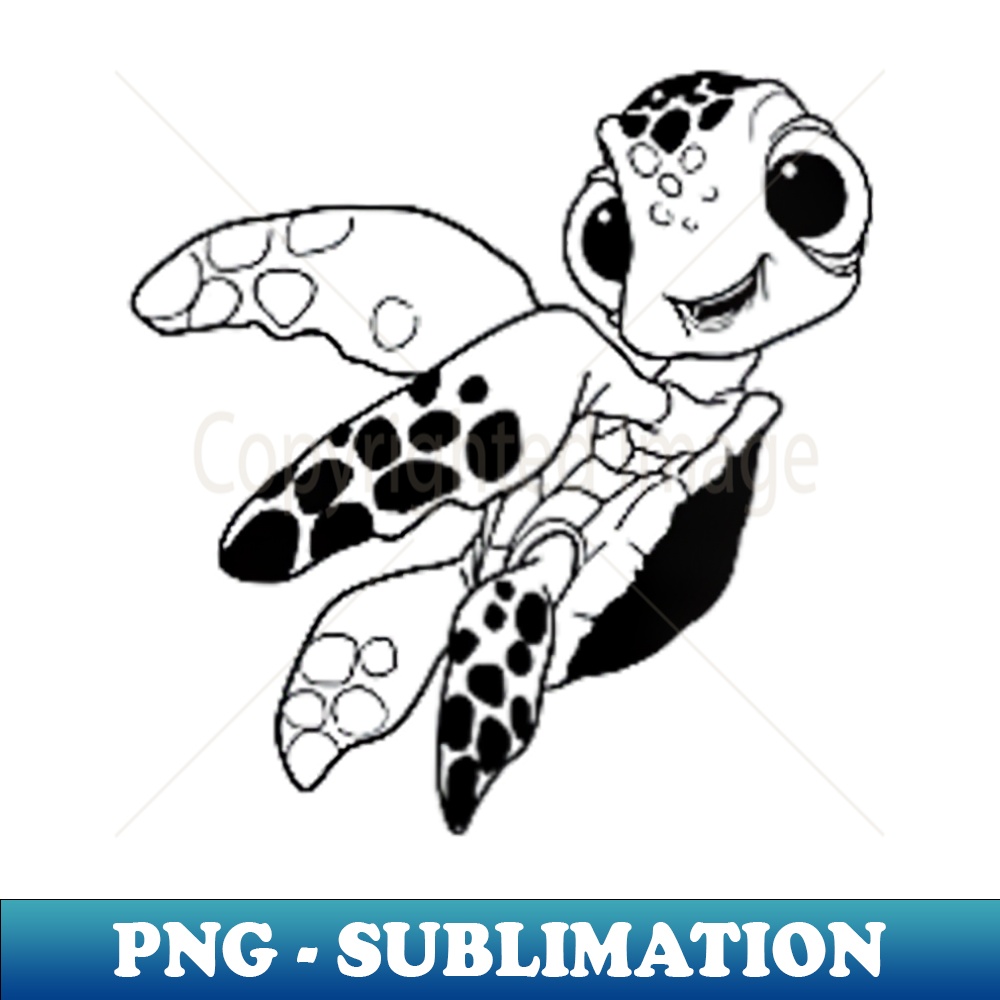 Disney Pixar Finding Nemo Squirt Outline Pocket Wave Png T Inspire Uplift