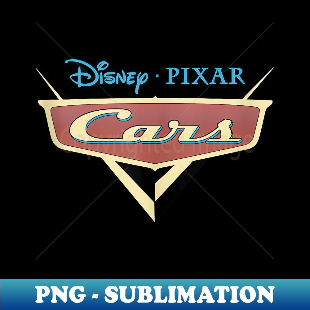 Disney Pixar Cars Original Movie Classic Logo Retro - PNG Tr | Inspire ...