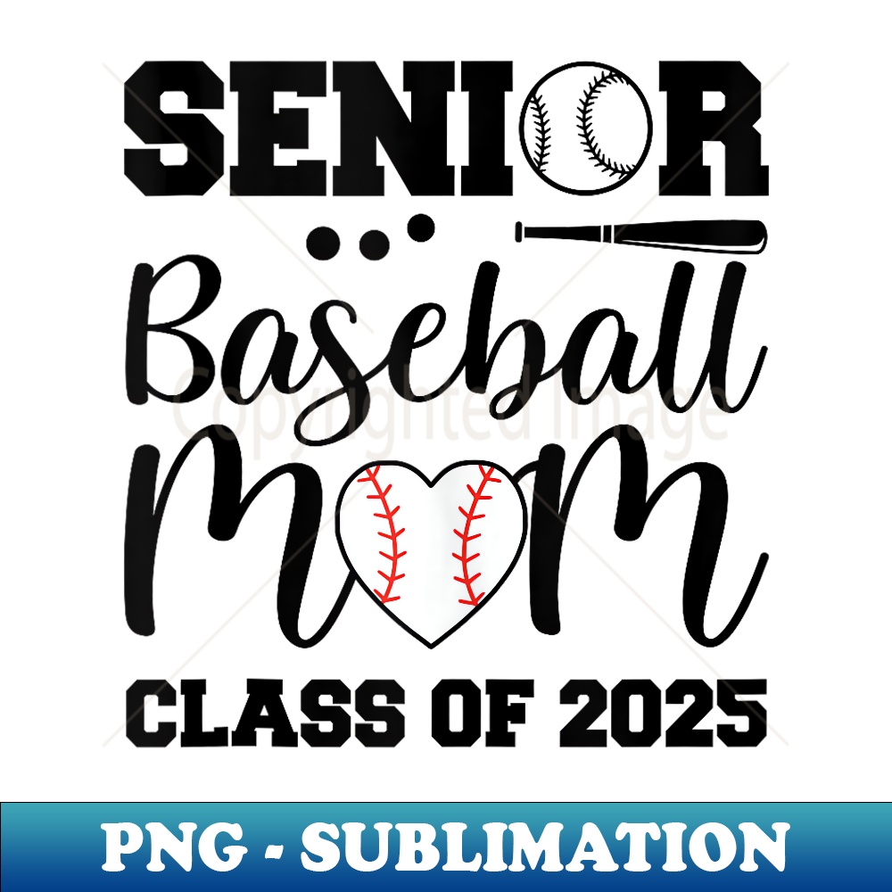 Senior Baseball Mom Class of 2025 Baseball Mom Graduation - | Inspire ...