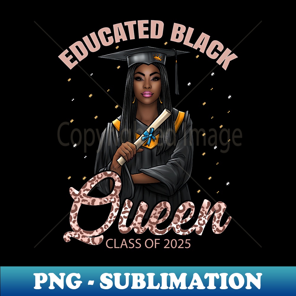 Black Girl Graduation Pink Leopard HBCU Seniors Class 2025 - | Inspire ...