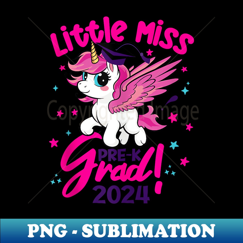 Unicorn Miss Pre-k Grad Preschool Graduation 2024 Team - Pre | Inspire ...