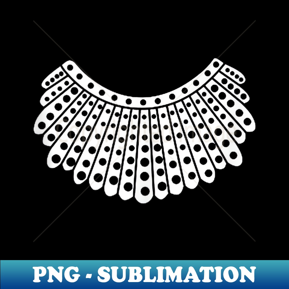 Notorious RBG Ruth Bader Ginsburg Lace Collar - PNG Transpar | Inspire ...