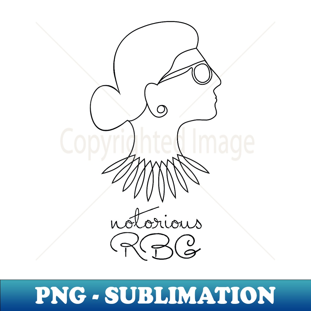 Notorious RBG Feminist Pro-Choice 's Rights Drawing Art - Cr | Inspire ...