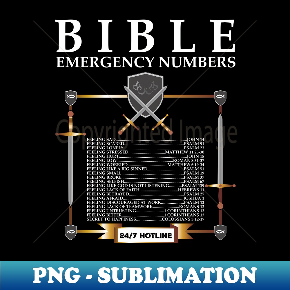Bible Emergency Numbers - Hotline Cool Christian Bible Verse | Inspire ...