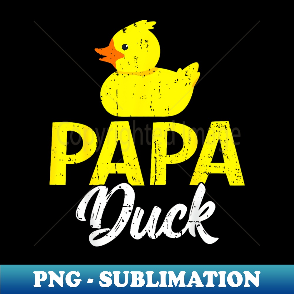 Cute Duckling Duckies Lover Papa Duck Father Day - Instant P | Inspire ...