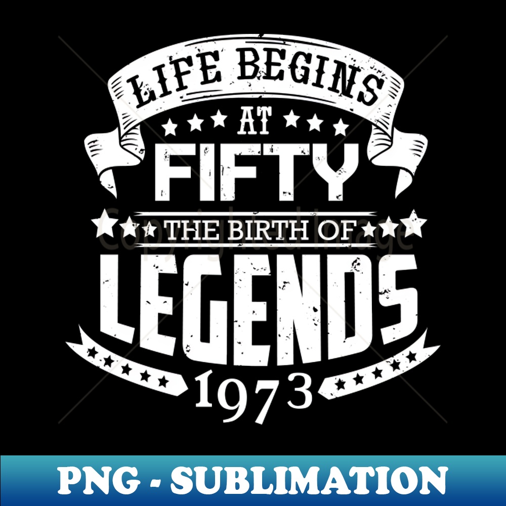 50th Birthday 1973 Sayings Fifty - Special Edition Sublimati | Inspire ...