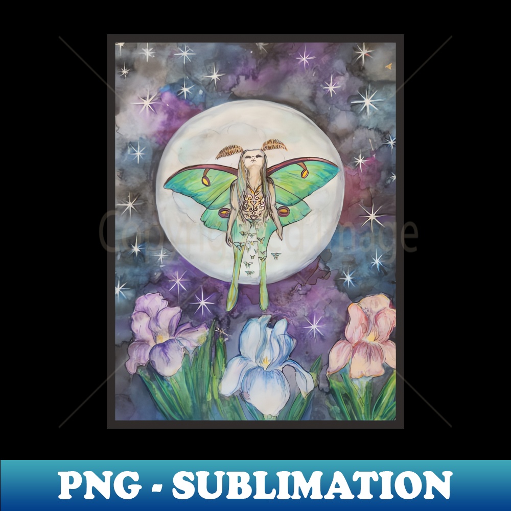 Luna Fae - Sublimation-Ready PNG File | Inspire Uplift