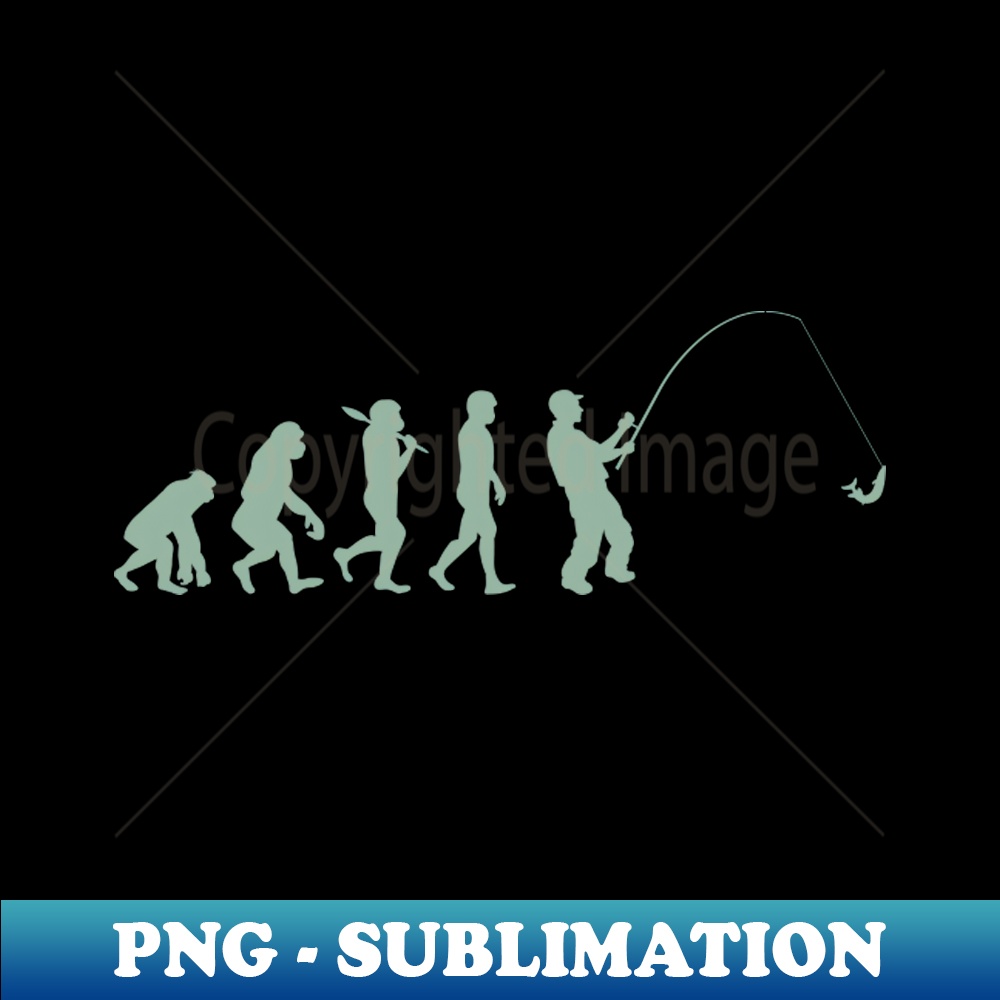 Angler Evolution Gift Idea - Decorative Design Sublimation F | Inspire ...
