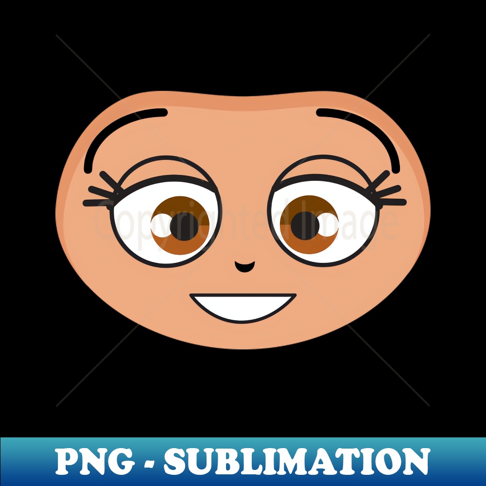 CUTE KAWAII EEKA PEEK-A-BOO FACE - Trendy Design Sublimation | Inspire ...