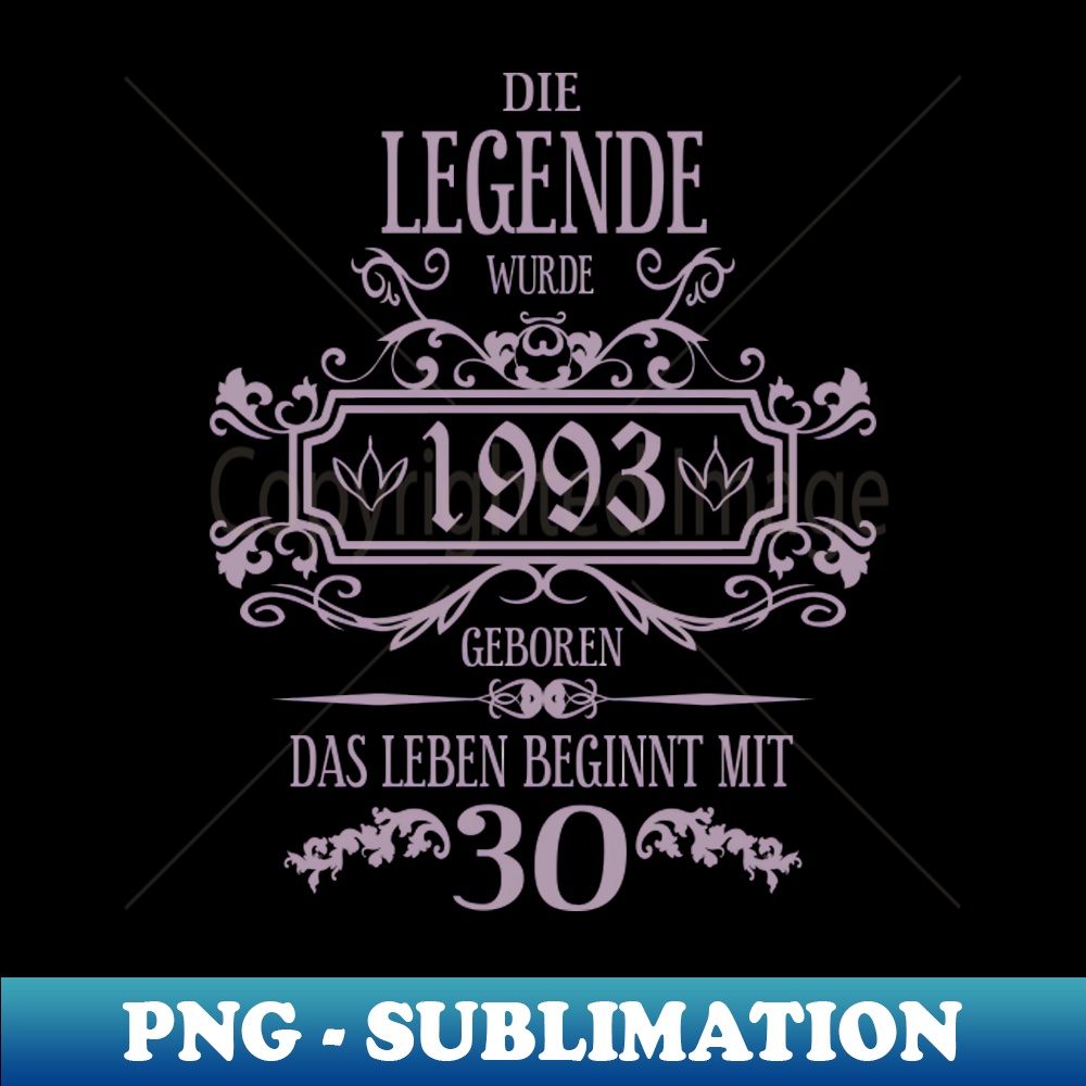 Die Legende wurde 1993 geboren Das Leben beginnt mit 30 Jahr | Inspire ...