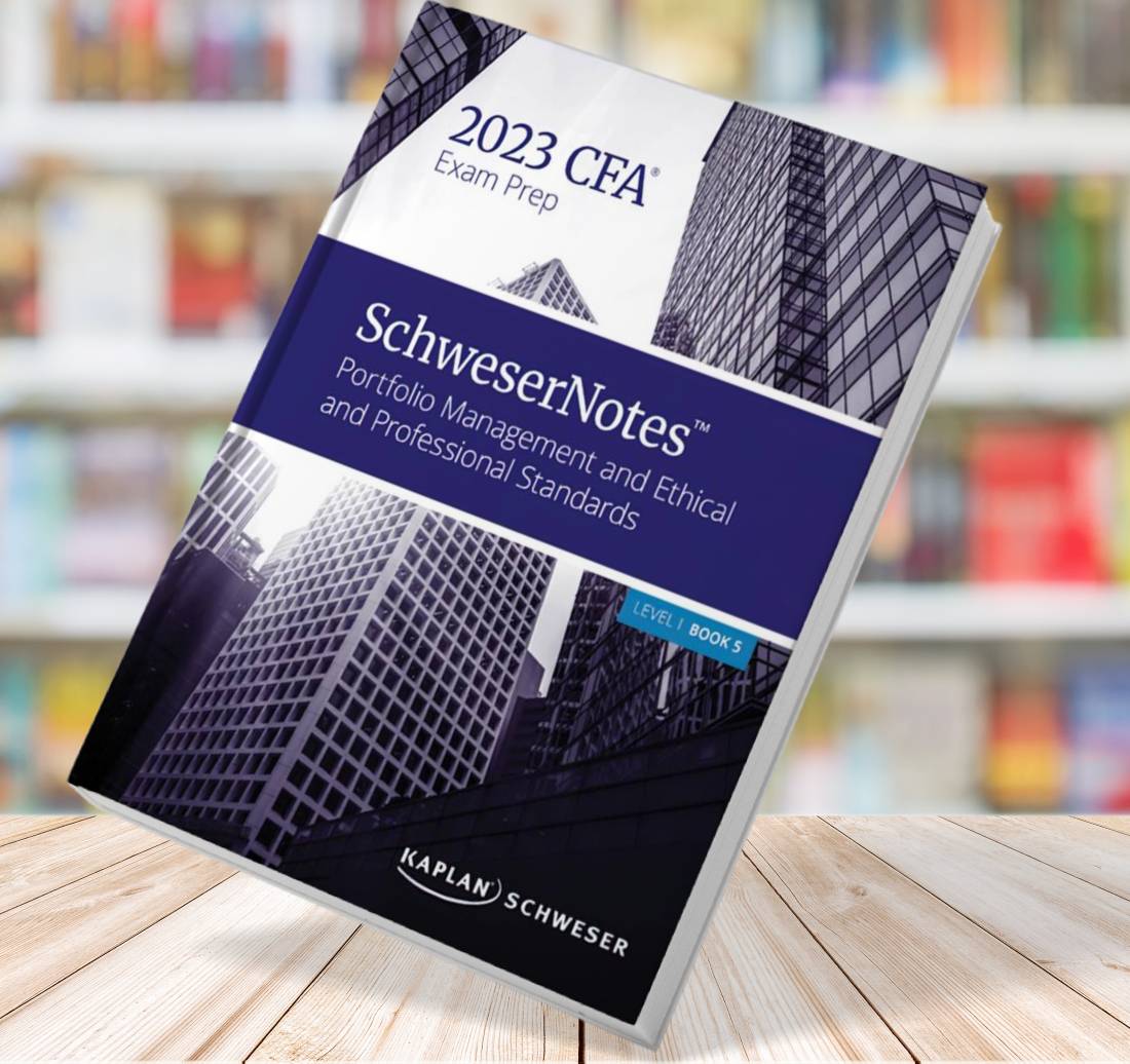 Kaplan Schweser SCHWESERNOTES 2023 LEVEL I CFA BOOK 5 PORTFO - Inspire ...