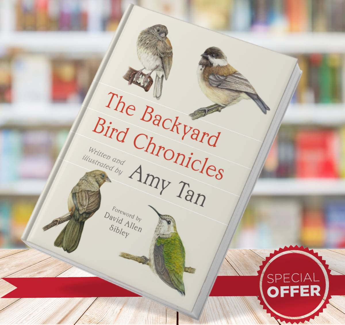 The Backyard Bird Chronicles Amy Tan | Inspire Uplift