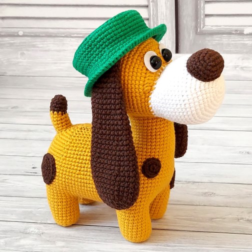 Doggie Bruno Crochet pattern, Crochet PATTERN dog, Amigurumi | Inspire ...