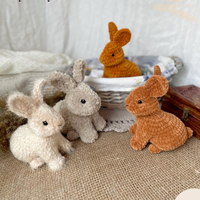 Crochet pattern BABY RABBIT, Crochet Pattern, Amigurumi tuto | Inspire ...