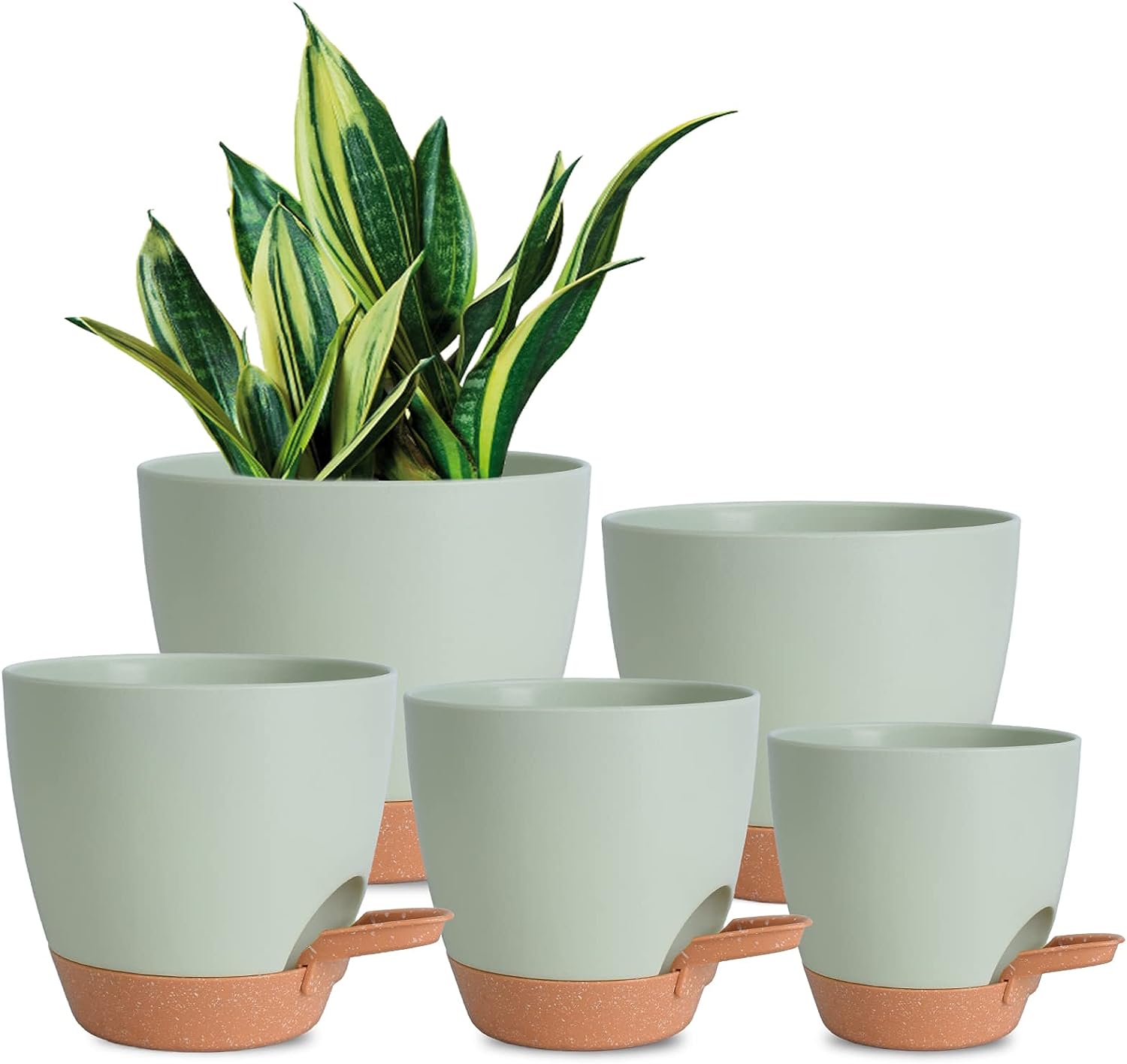 Self Watering Planters 7/6.5/6/5.5/5 | Inspire Uplift