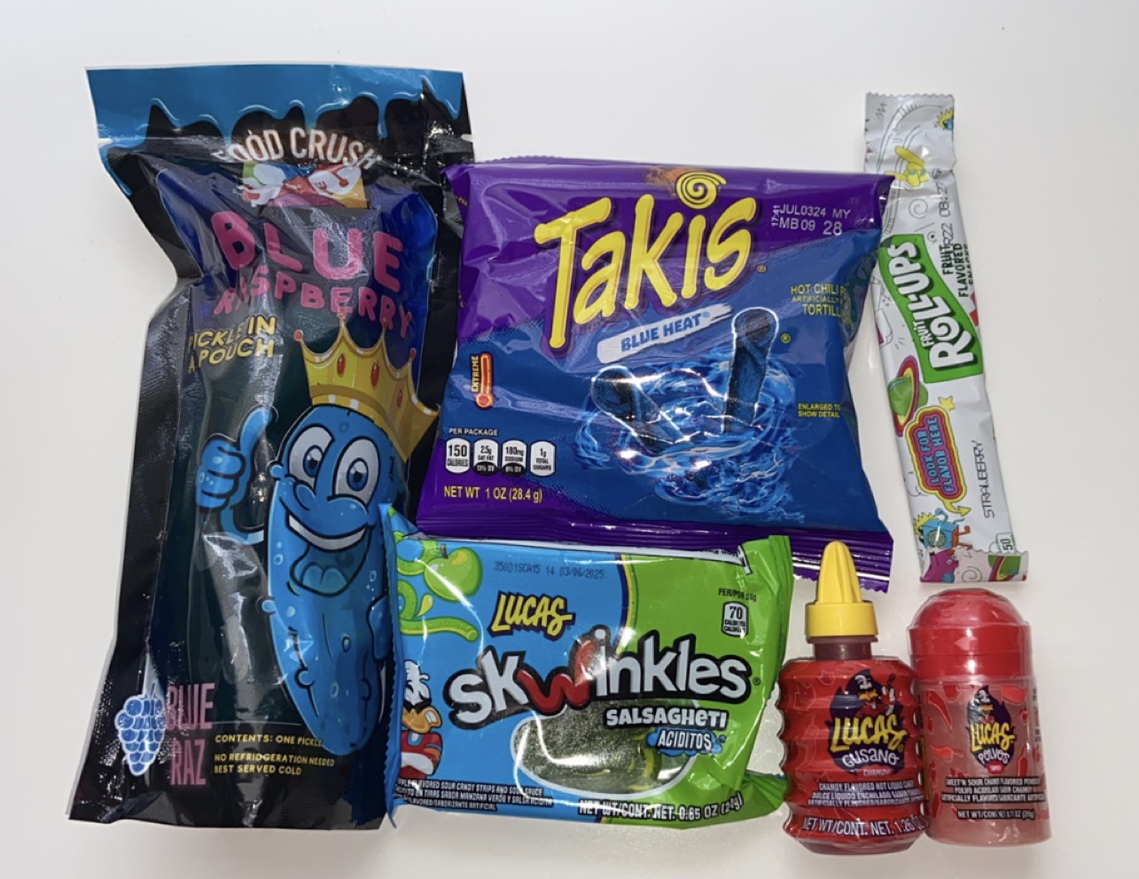 Blue Raspberry Pickle Kit | Snack kit | Teen and kids | Gift | Inspire ...