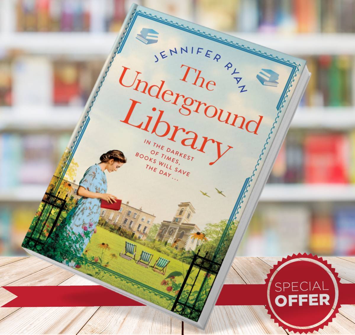 The Underground Library Jennifer Ryan | Inspire Uplift
