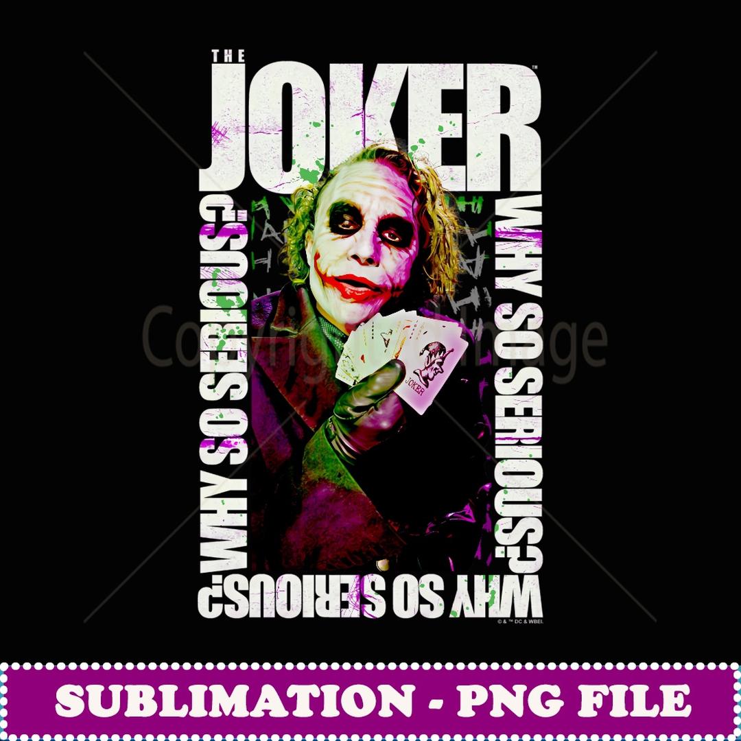 The Dark Knight Why So Serious Joker Graffiti Logo Box - Cre | Inspire ...