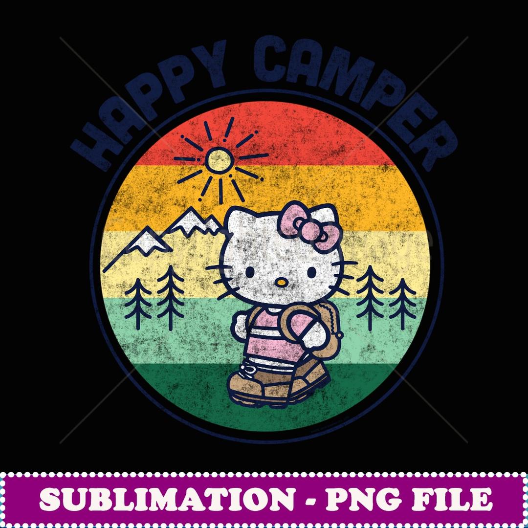 Hello Kitty Happy Camper - Artistic Sublimation Digital File | Inspire ...