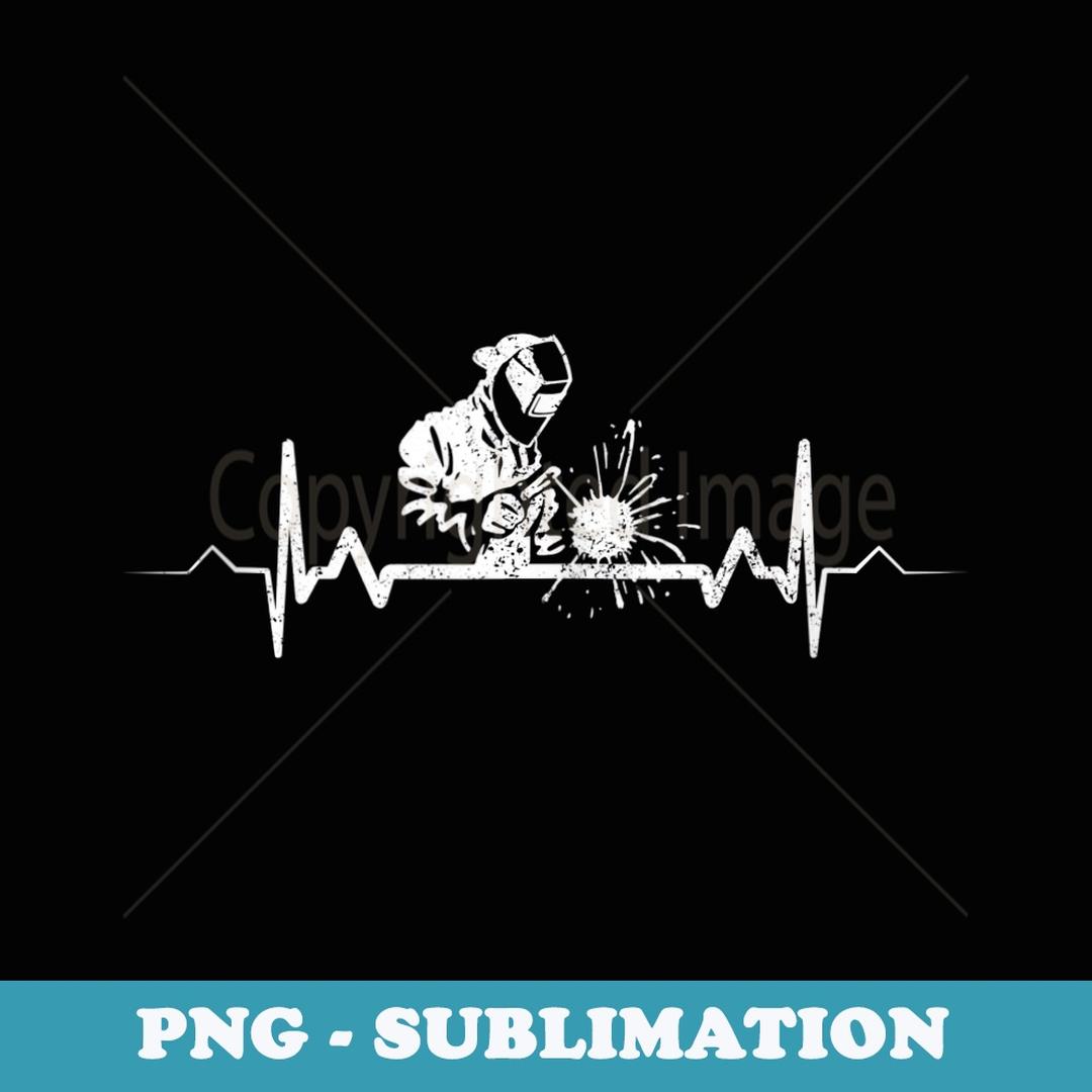 Welder Heartbeat - Welding Weld Tig Mig Arc | Inspire Uplift