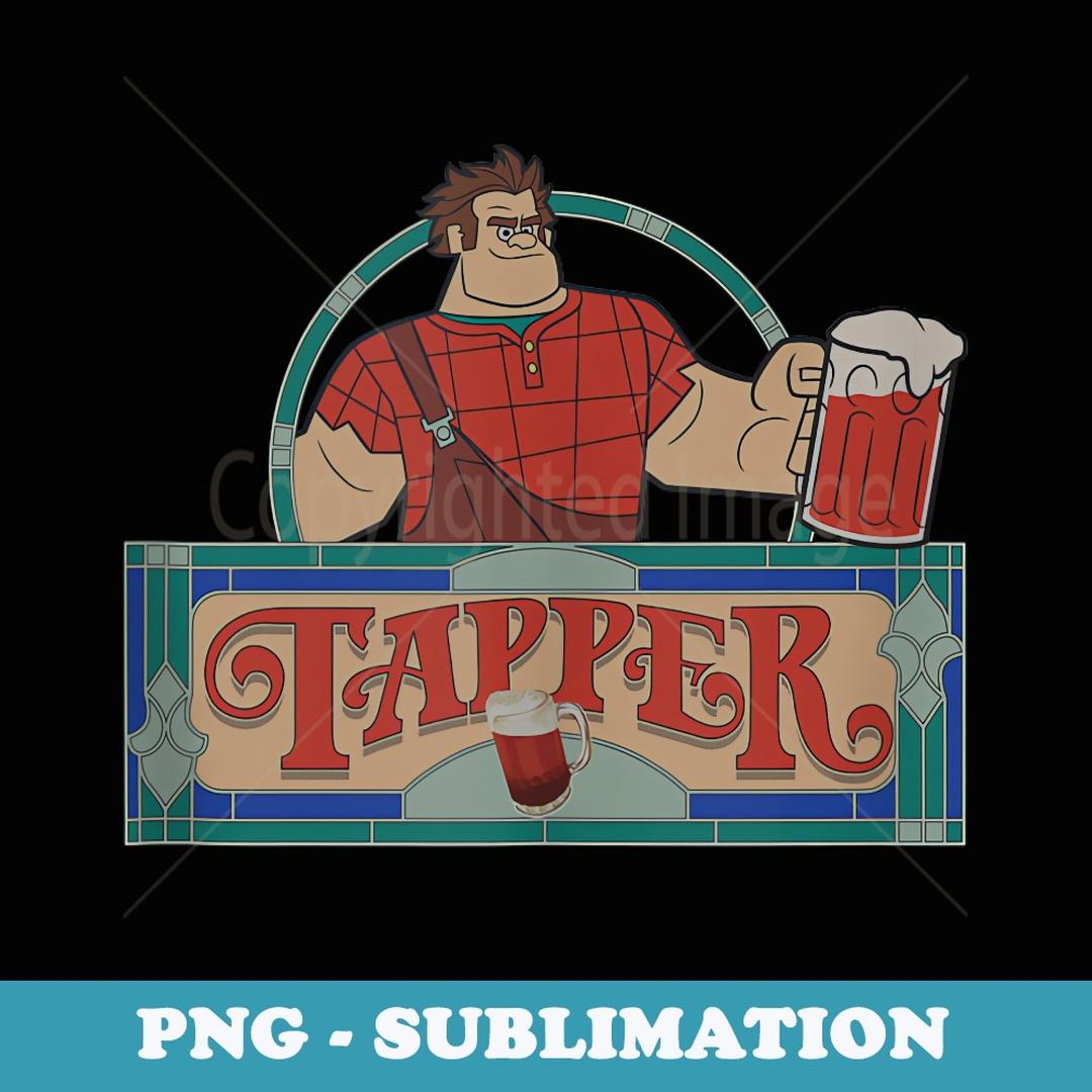 Disney Wreck-It Ralph Tapper Root Beer Bar Vintage Logo - Hi | Inspire ...