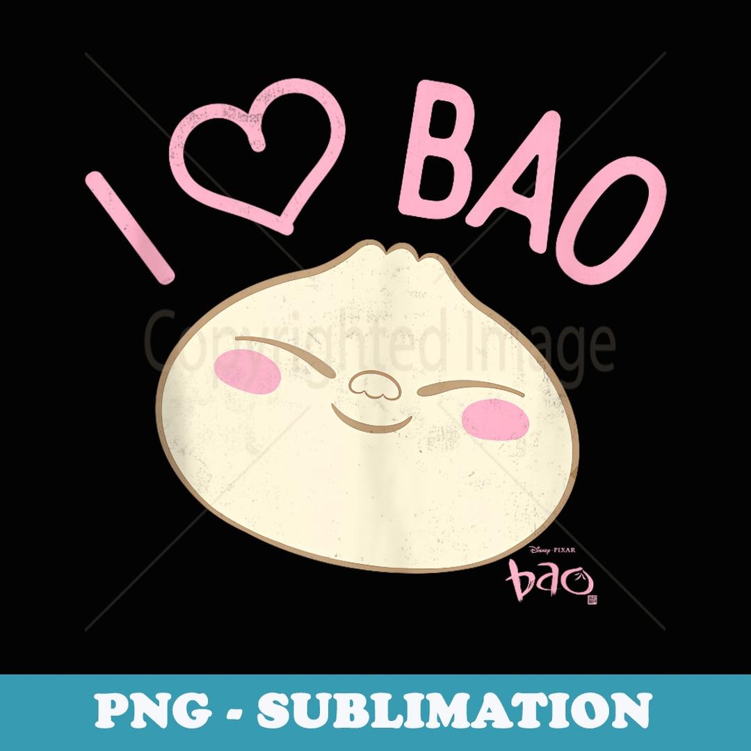 Disney Pixar I Heart Bao Smiling Face - PNG Sublimation Digi | Inspire ...