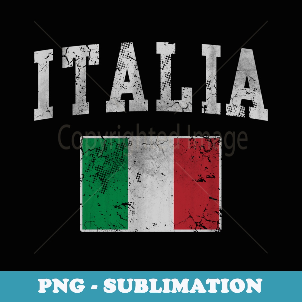 Vintage Italia Italian Flag Italy Italiano - Aesthetic Subli | Inspire ...