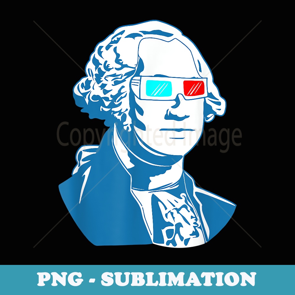 George Washington Retro 3D Glasses - Signature Sublimation P | Inspire ...