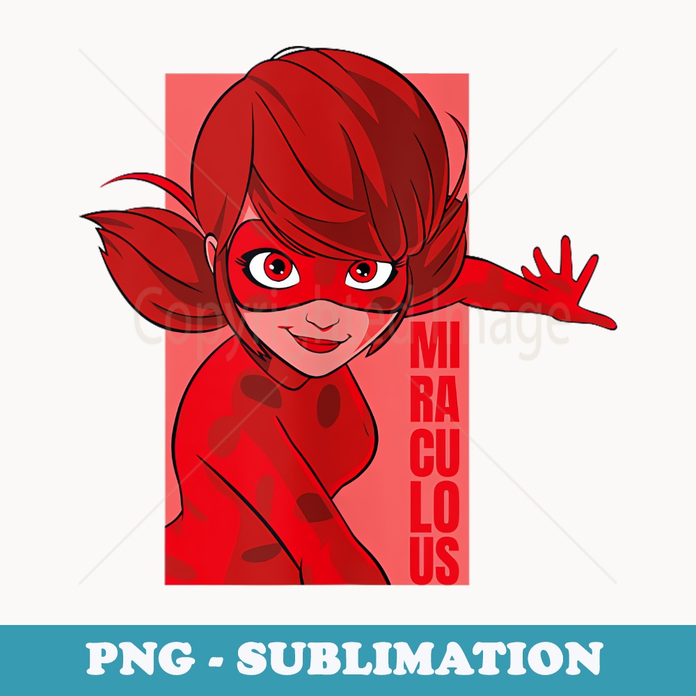 Miraculous Ladybug Red Smile 1 - Stylish Sublimation Digital | Inspire Uplift
