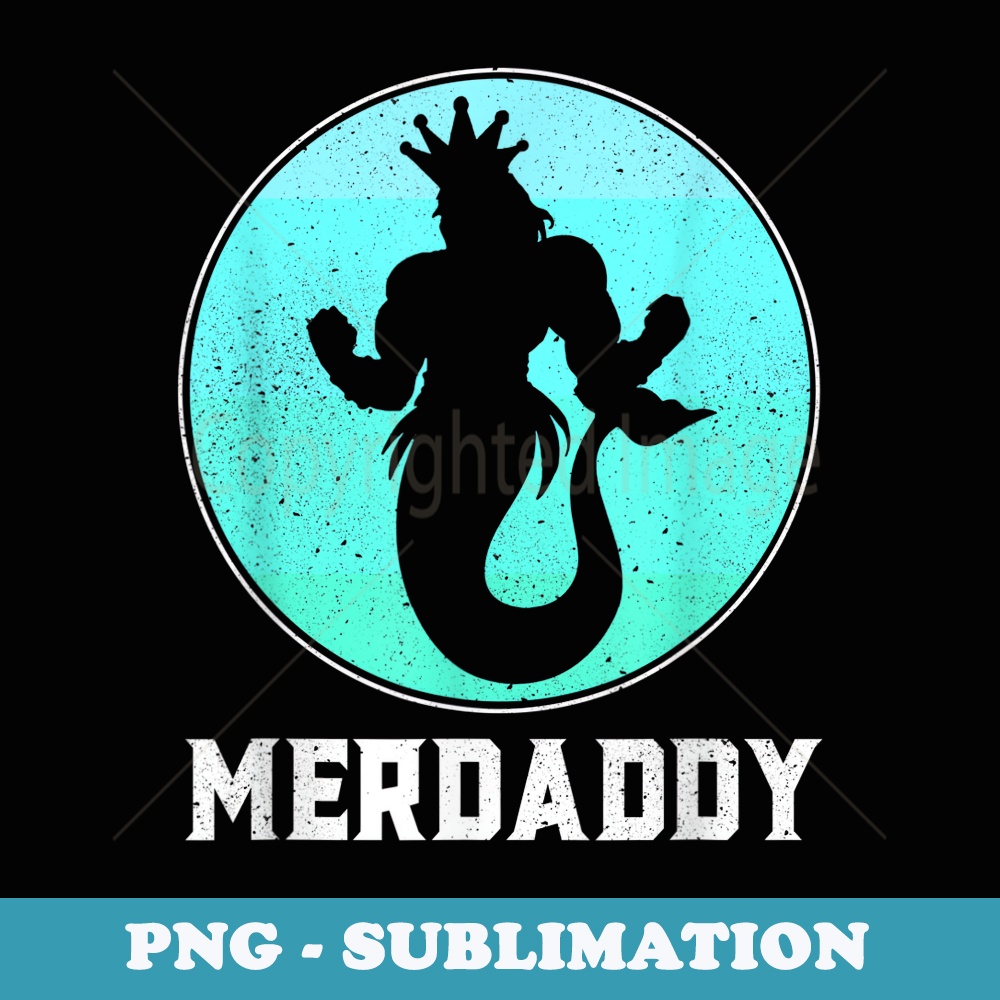 Merdaddy Security Merman Mermaid Daddy Fish Fathers Day - PN | Inspire ...