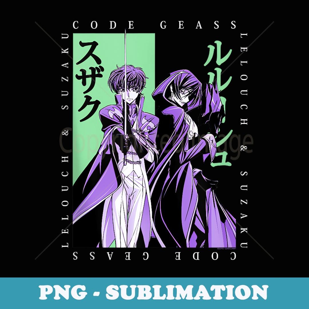 Code Geass Framing Lelouch and Suzaku - PNG Transparent Subl | Inspire ...