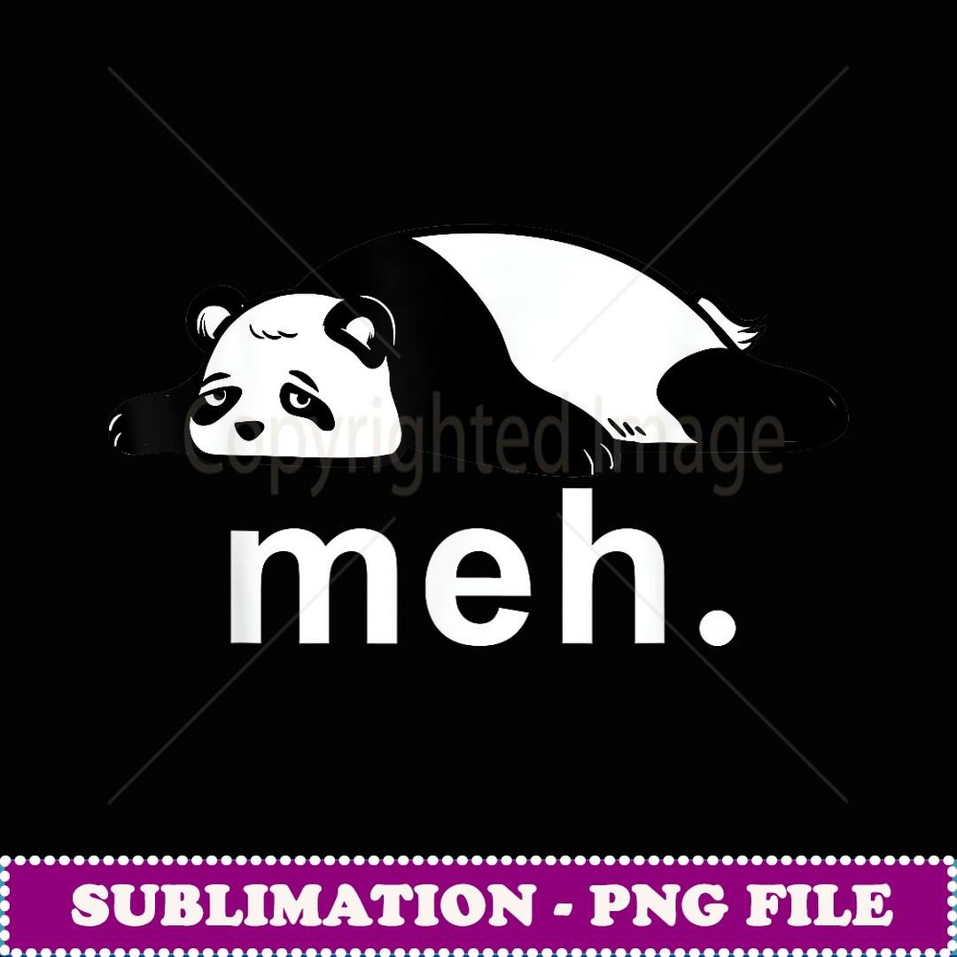 Panda Meh Funny Inerne Meme Gifs Women Men - Aesthetic Subli | Inspire ...