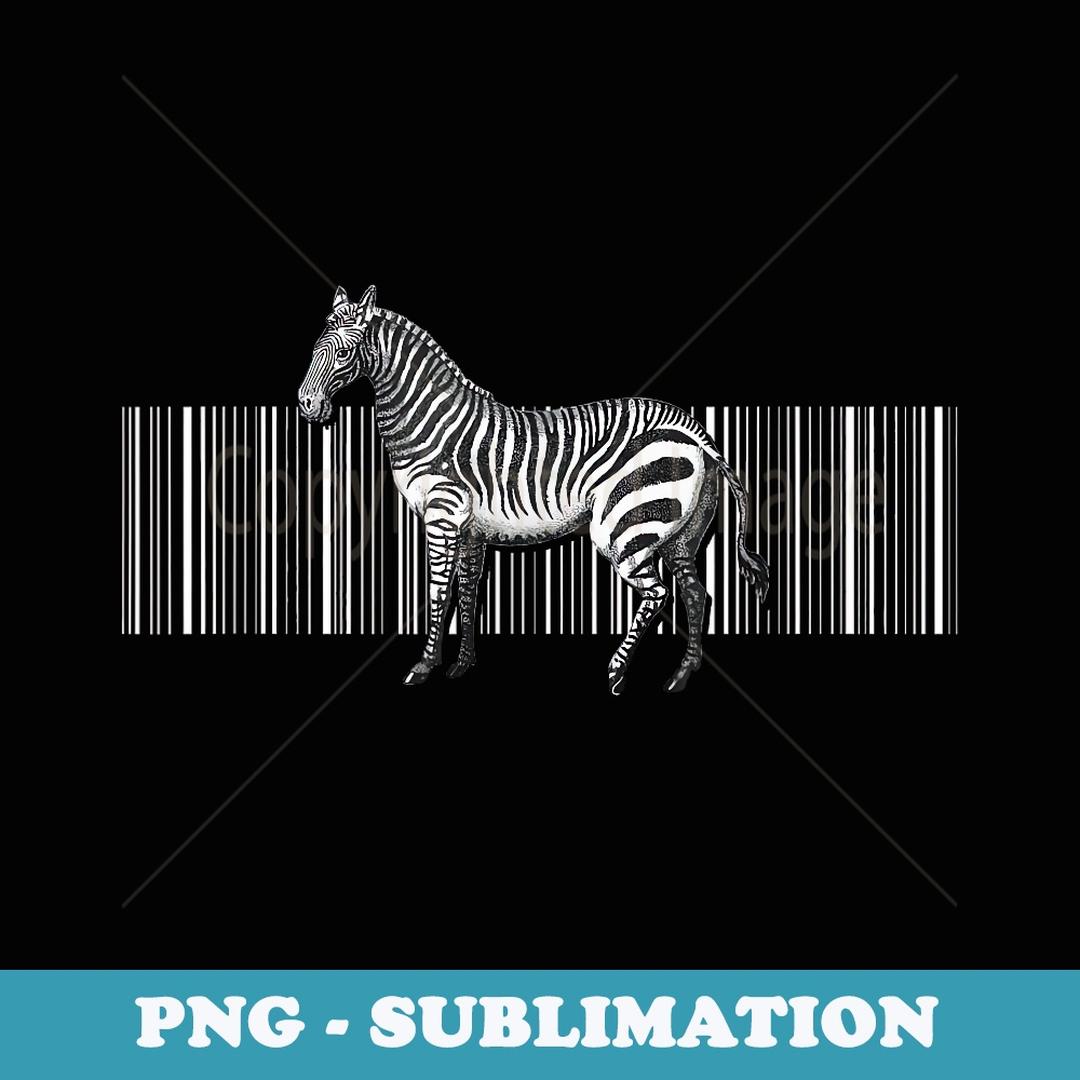Barcode Zebra - Aesthetic Sublimation Digital File | Inspire Uplift