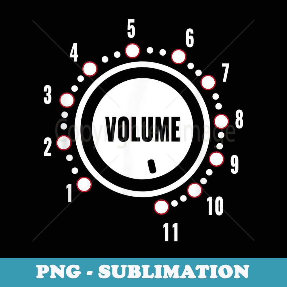 Funny Volume Knob Turned Up to Maximum 11 Music - Signature | Inspire ...