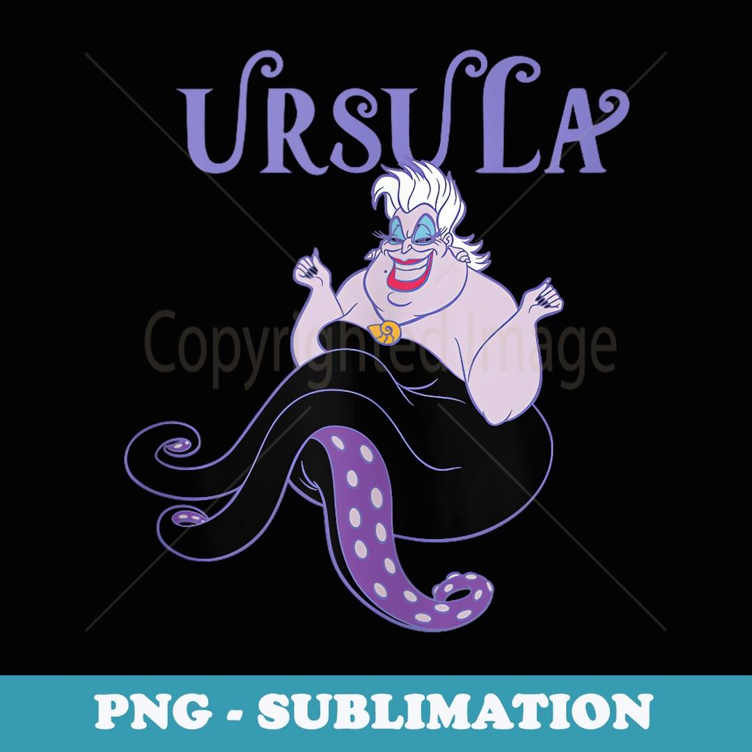 Disney The Little Mermaid Ursula Vintage Villain Portrait - | Inspire ...