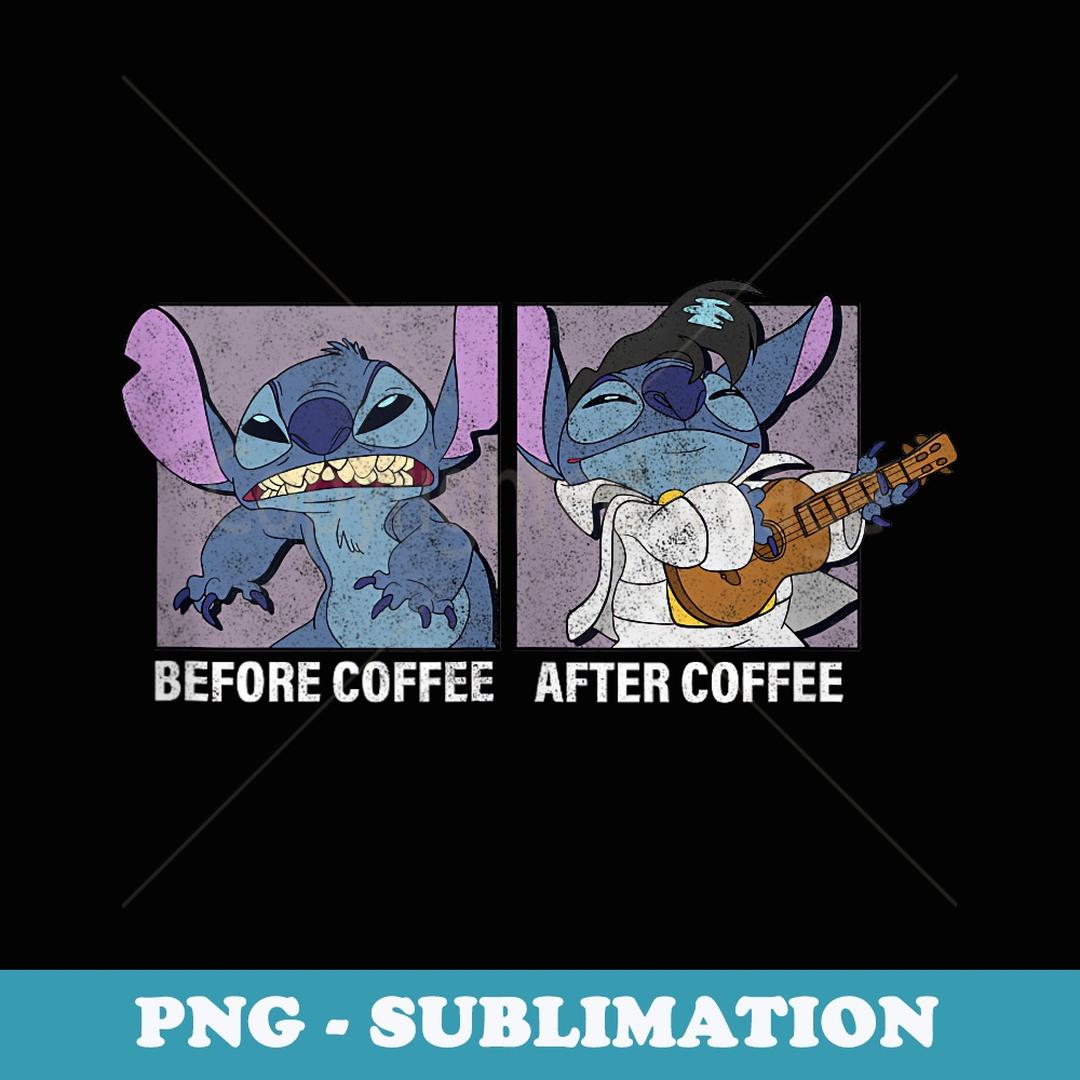 Disney Lilo & Stitch Before Coffee After Coffee - Artistic S | Inspire ...