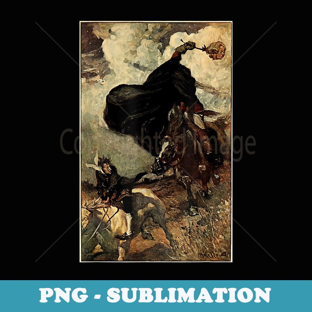 Ichabod Crane Legend of Sleepy Hollow Headless Horseman - Pr | Inspire ...