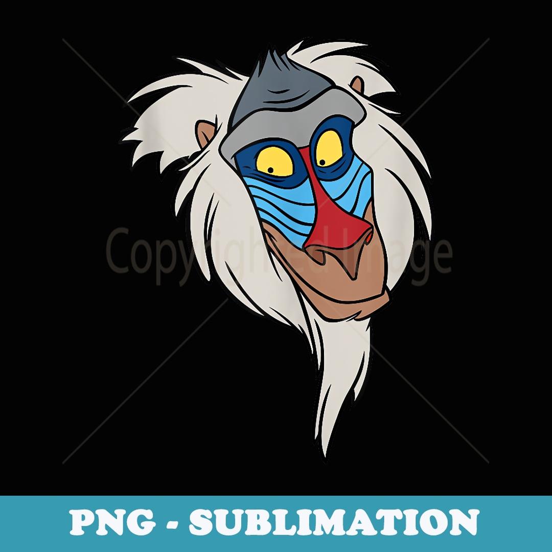 Disney The Lion King Rafiki Face - PNG Sublimation Digital D | Inspire ...