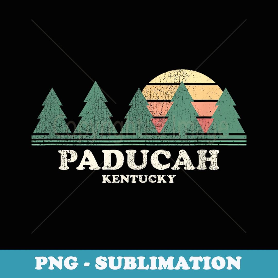 Paducah KY Vintage Throwback Retro 70s Design - Unique Subli | Inspire ...