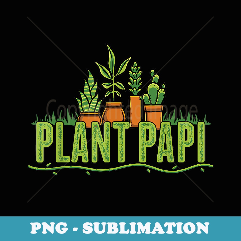 Mens Plant Papi Funny Gardening Plant Daddy Gardener Fathers - Inspire ...