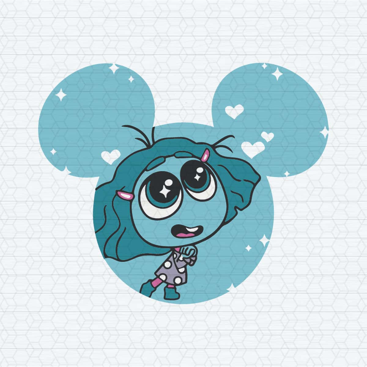 Envy Inside Out 2 Disney Mickey Mouse Ears SVG | Inspire Uplift