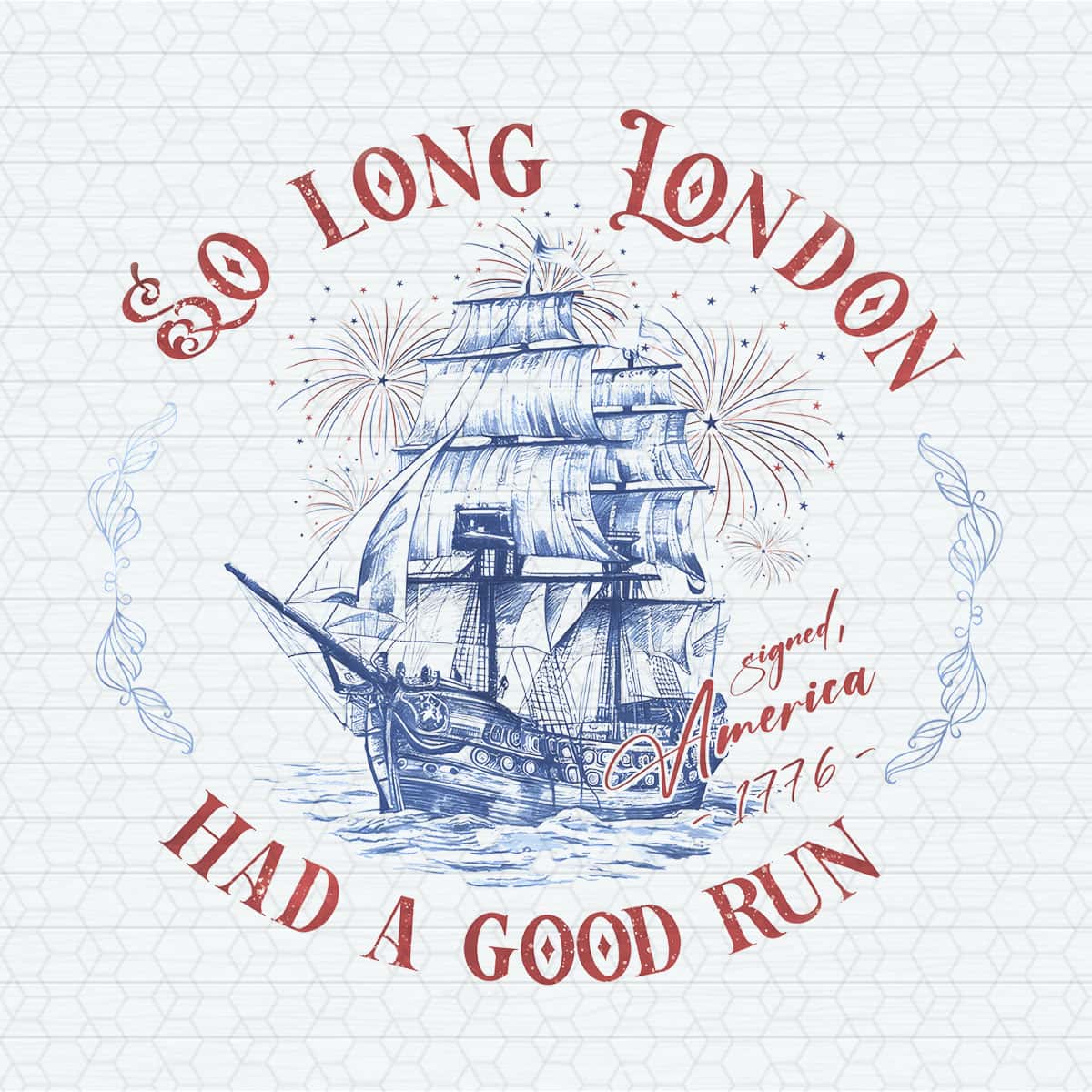 Retro So Long London Have A Good Run PNG | Inspire Uplift