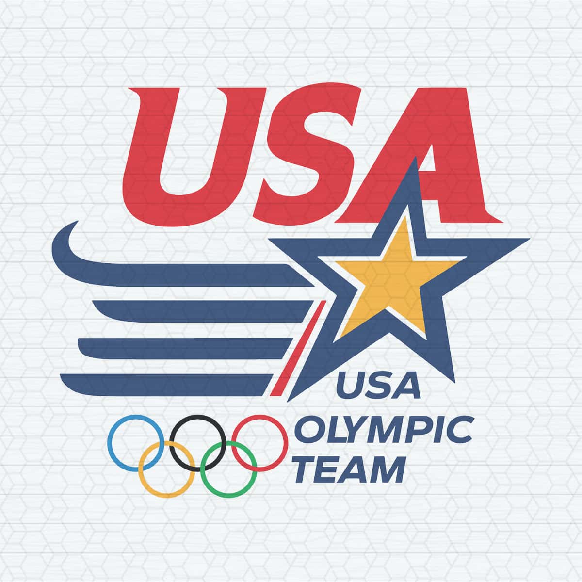 Retro Vintage USA Olympic Team Olympics Comfort Color USA SV | Inspire ...