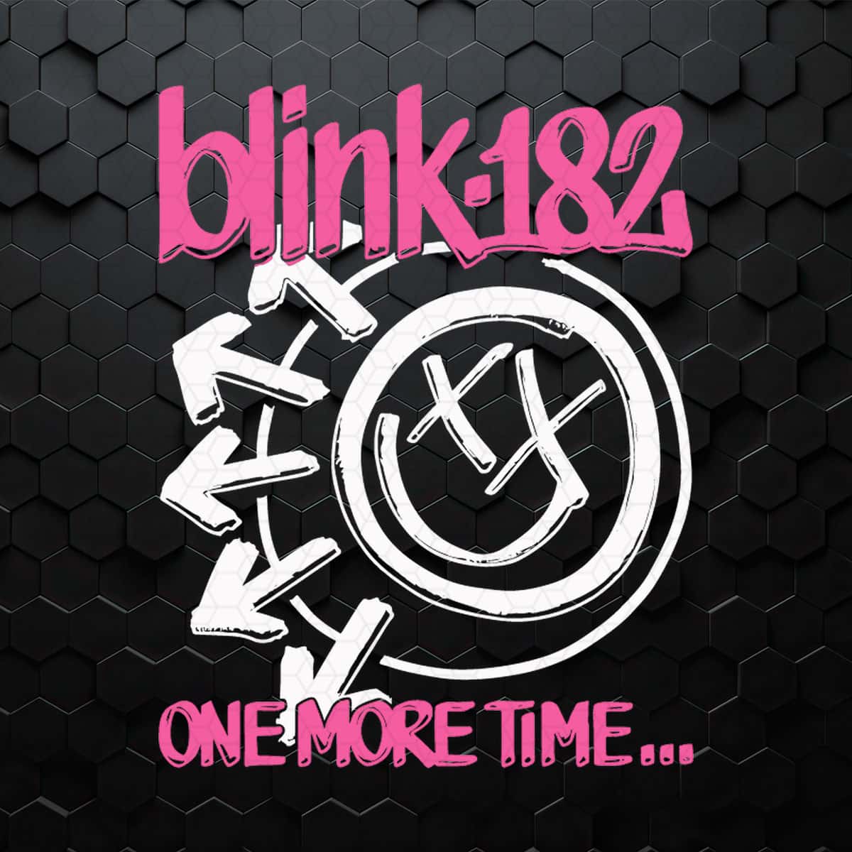 Blink 182 One More Time Logo SVG | Inspire Uplift