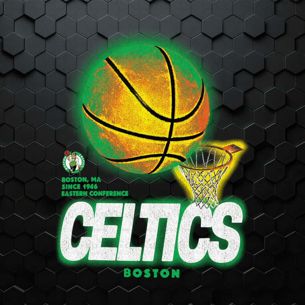 Boston Celtics Vintage Since 1946 Eastern Conference PNG | Inspire Uplift