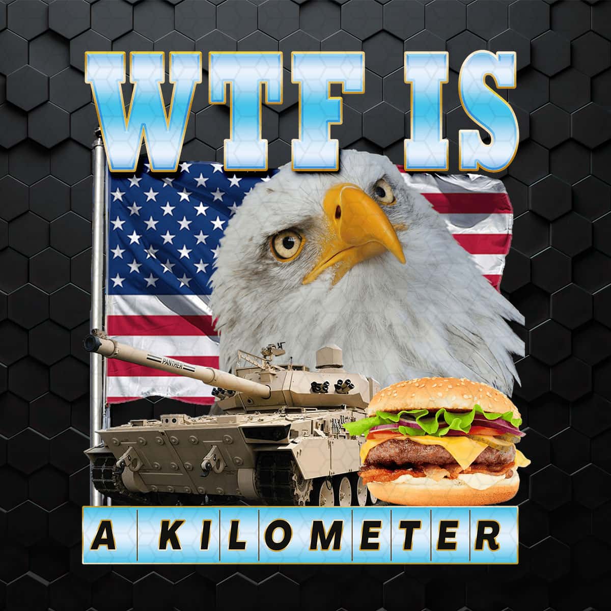 WTF Is A Kilometer Eagle Meme PNG | Inspire Uplift