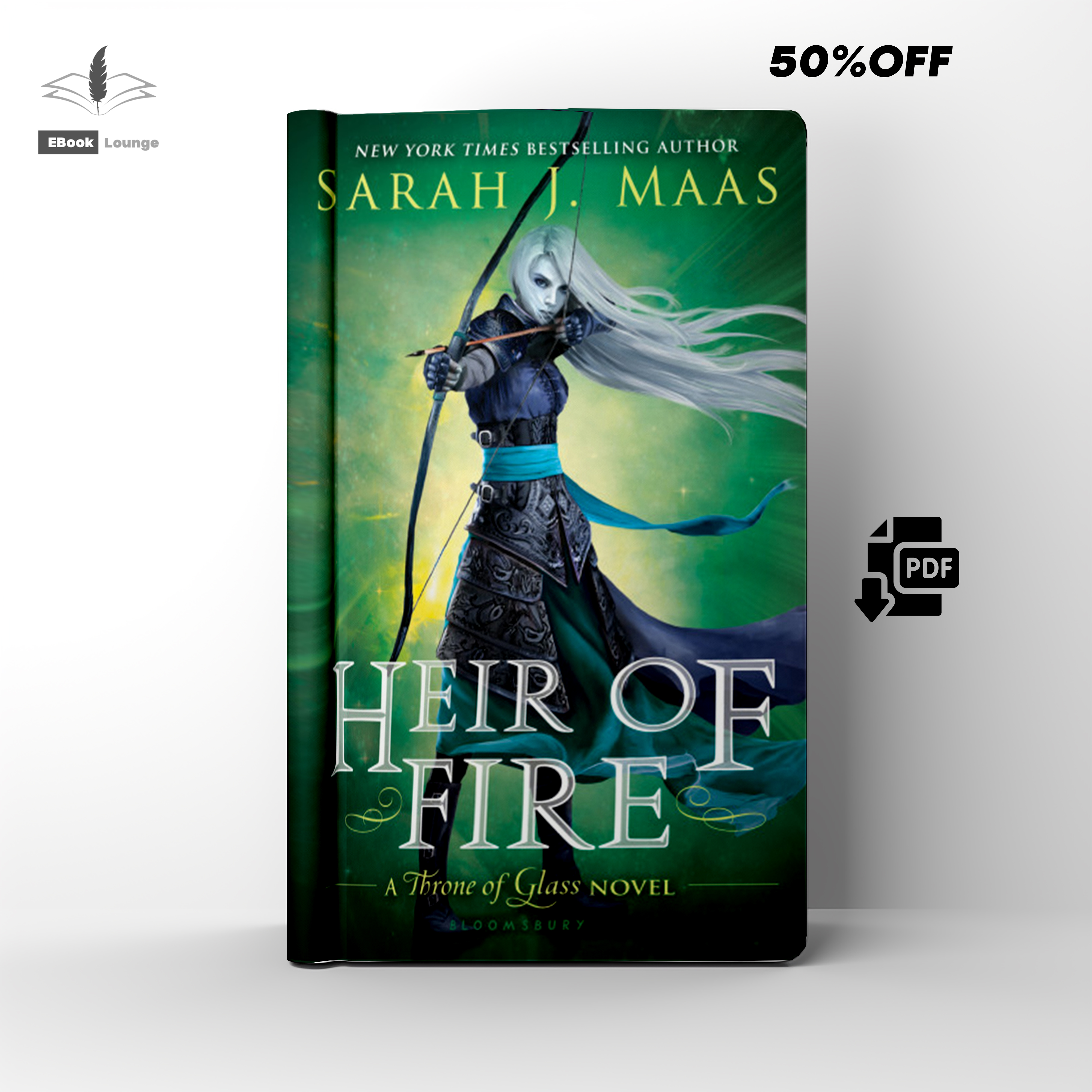 Heir of Fire Fantasy Throne of Glass Book 3 by Sarah J. Maas | Inspire ...