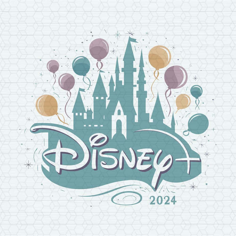 Disney 2024 Castle Disneyland Vacation SVG - Inspire Uplift