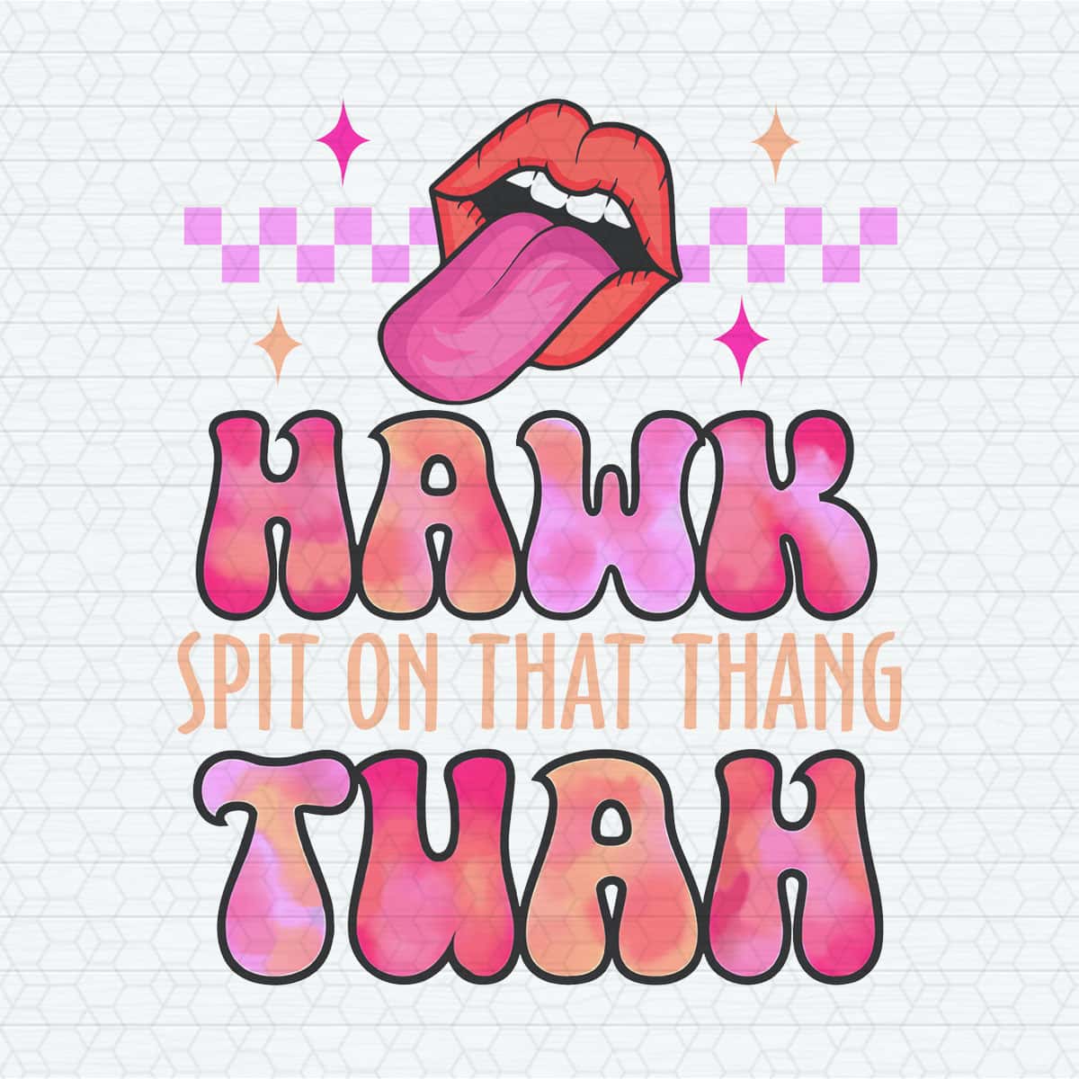 Hawk Tuah Viral Humor Meme PNG | Inspire Uplift