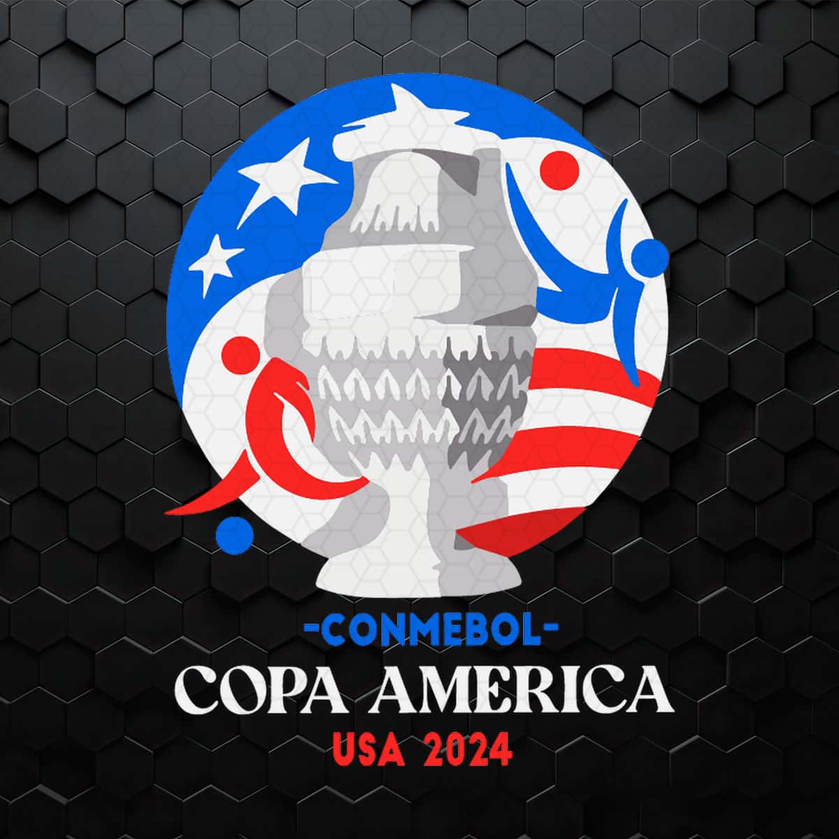 Copa America USA 2024 Football Championship SVG | Inspire Uplift